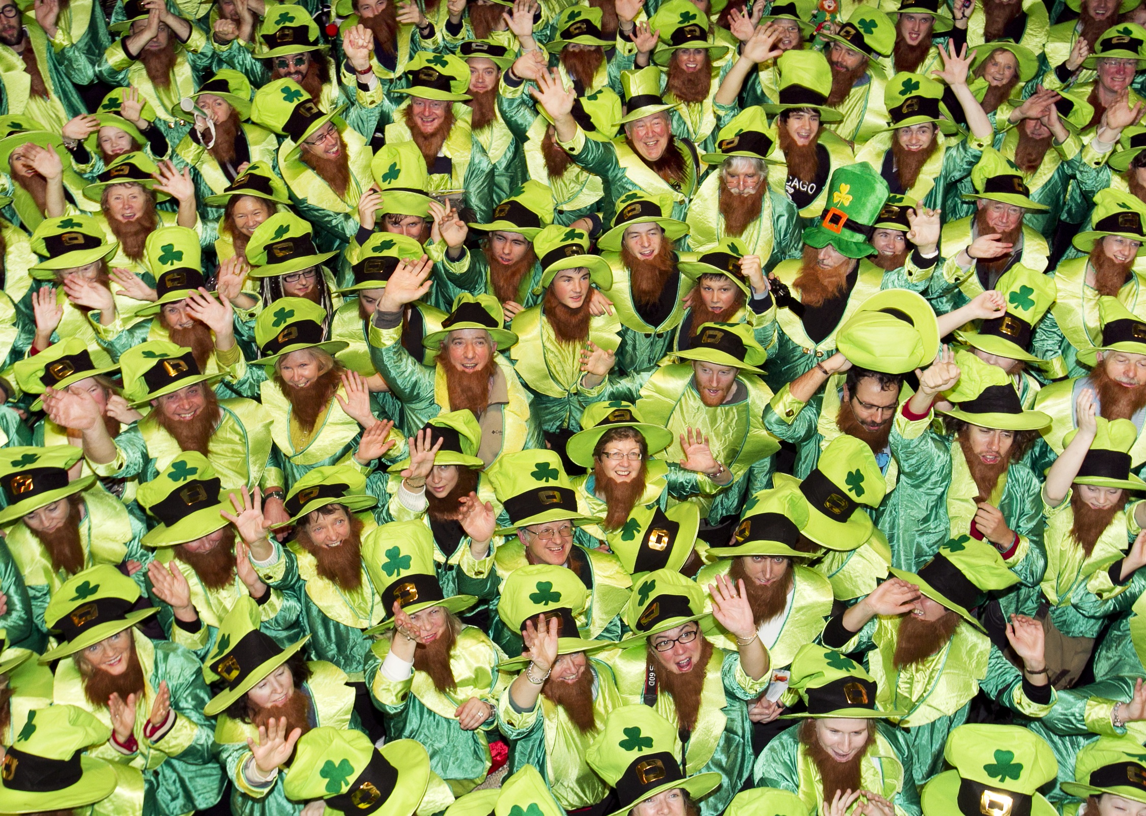 Irish Examiner USA: Irish Radio Host Beats Leno's Leprechaun Record